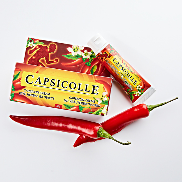 Chilli-Massage-Creme Capsicolle Capsaicin 50g | 3PAGEN