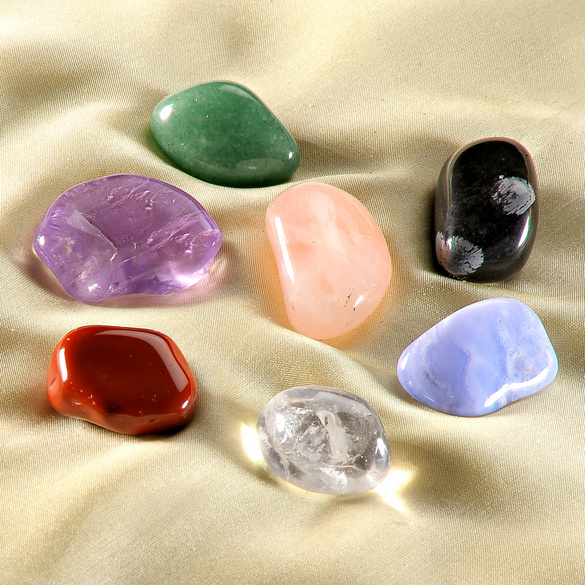 Edelstein-Set, 7 Stück, Artikelnummer: 1484900