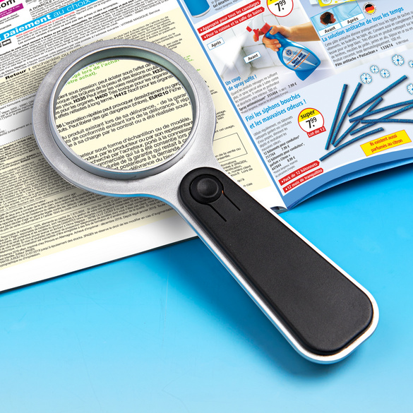 LED-Lupe 5-fach Vergrößerung | 3PAGEN