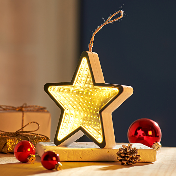 LED-Stern "Infinity" mit Licht-Tunneleffekt Eldo | 3PAGEN