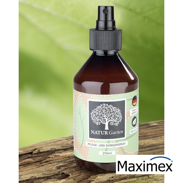 Maximex BIO Pflege- und Düngerspray 250ml, 100% natürliche Inhaltstoffe ...