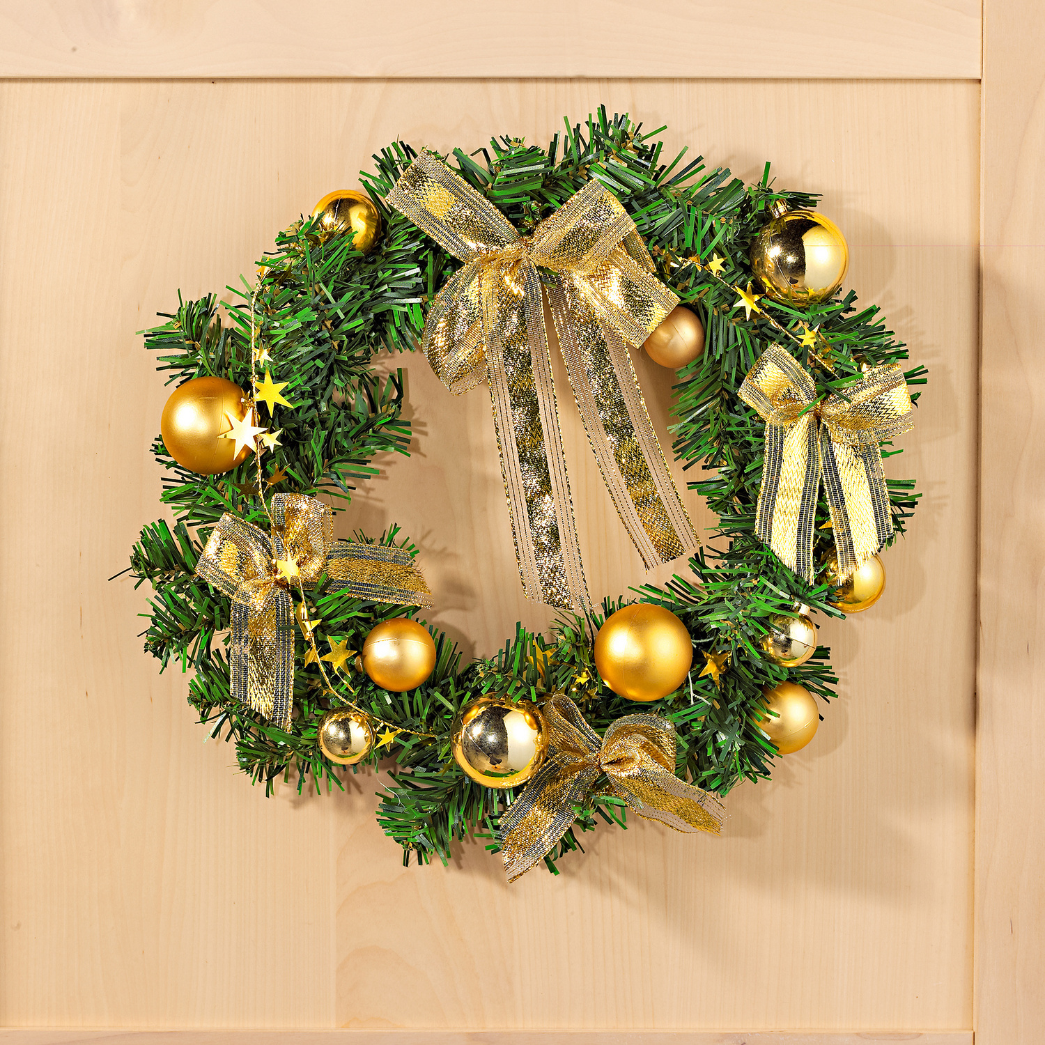 Weihnachtskranz gold, Artikelnummer: 1850800