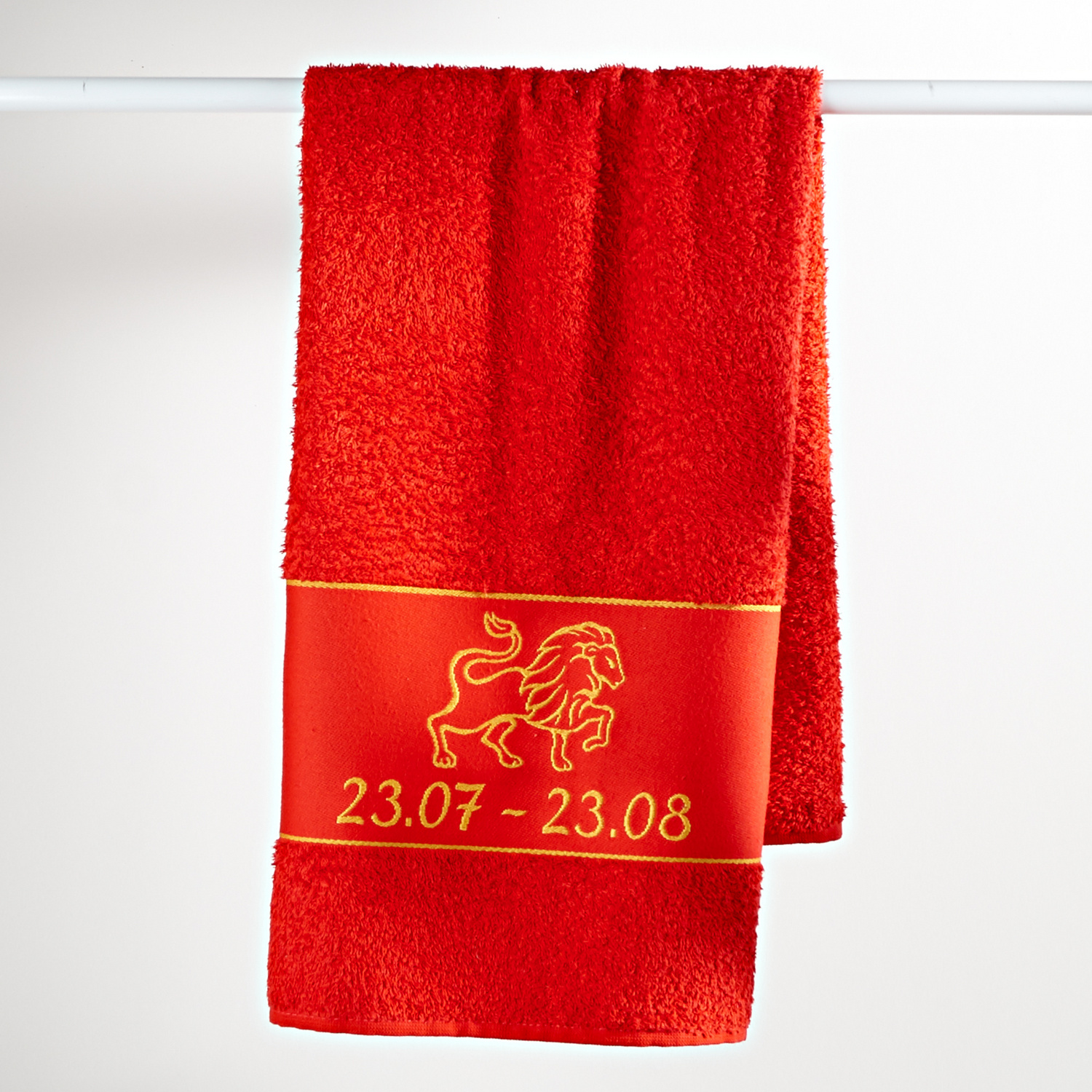 Handtuch "Löwe" rot Casa Bonita | 3PAGEN