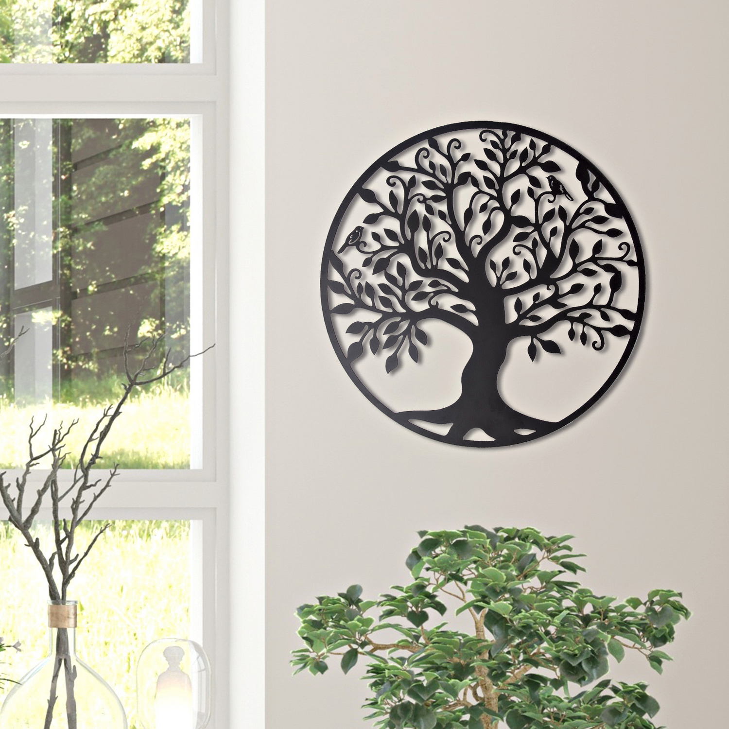 Metall-Wanddeko "Lebensbaum" | 3PAGEN